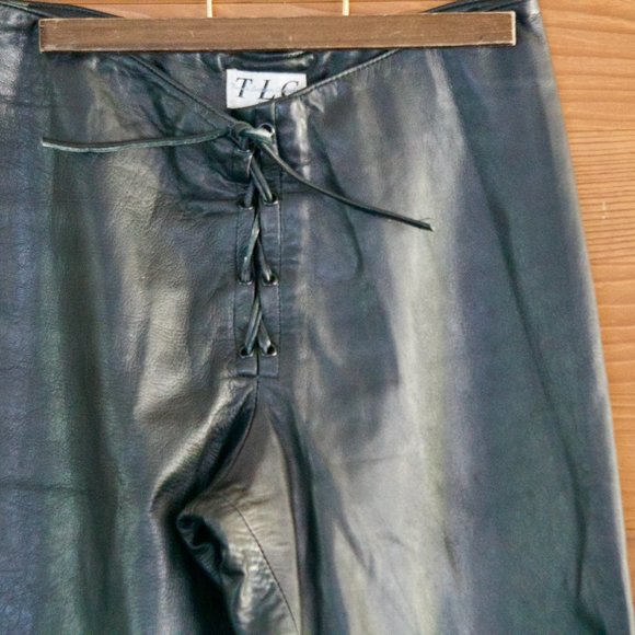 TLC | Pants | Vintage Leather Pants | Poshmark